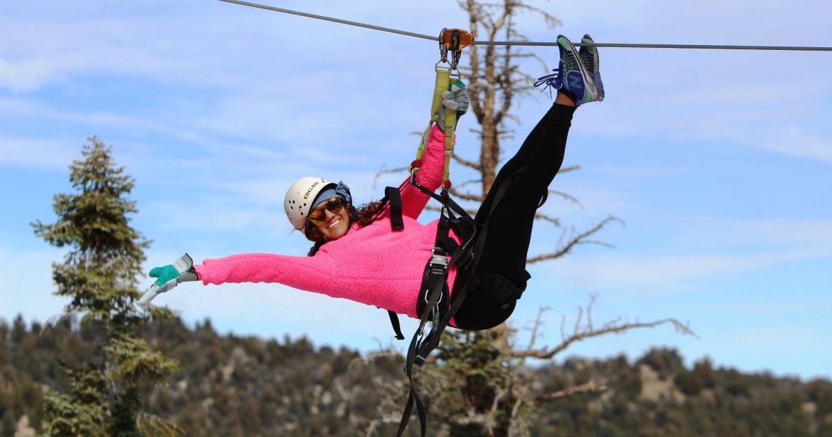 Action Zipline Tours | Big Bear Lake, CA